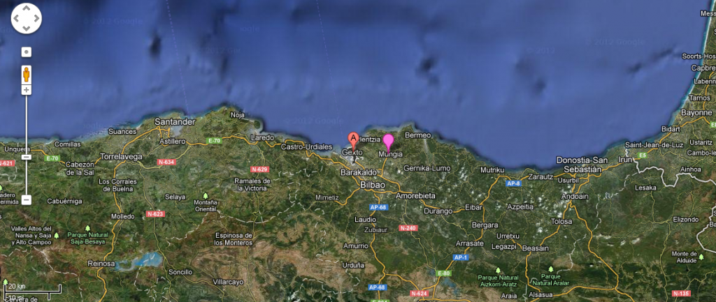 Gexto y Getxo en Google Maps – EGOCAST